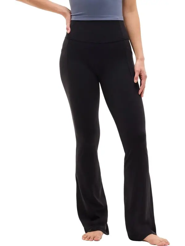 Athleta Flare Leggings - Black