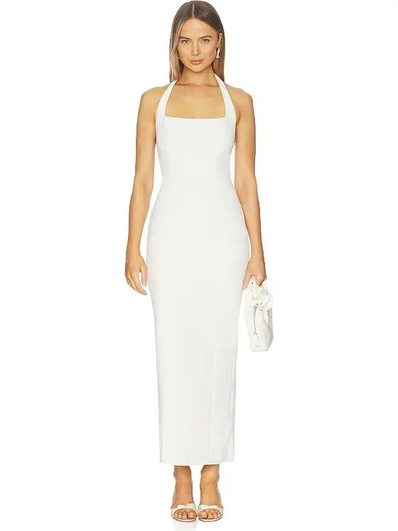STONE COLD FOX X Bonnie Midi Dress - Ivory