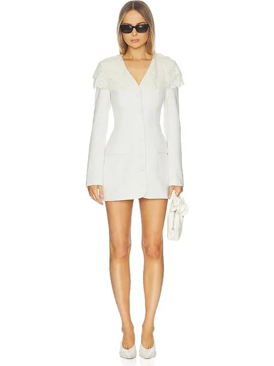 STONE COLD FOX X Bonnie Blazer Dress - Ivory