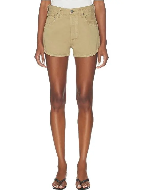Citizens Of Humanity Abita Denim Short - Golden Tan
