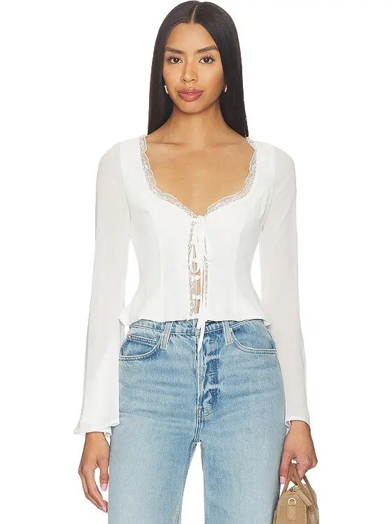 Tularosa Mia Top - White