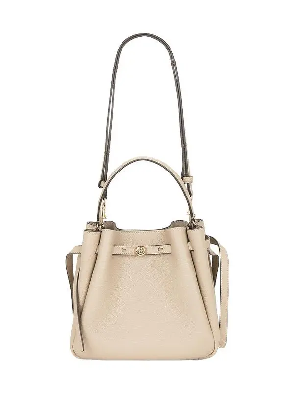Tory Burch Romy Bucket Bag - Soft Cement