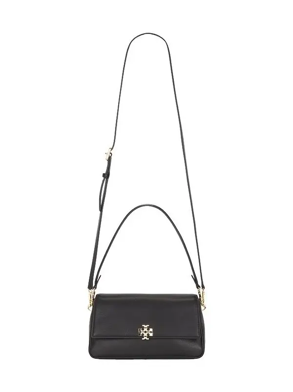 Tory Burch Charlie Soft Small Shoulder Bag - Black