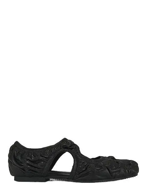 NORA LOZZA Bailaruchi Flat - Black