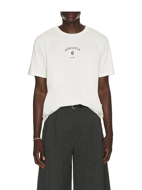 MAISON MARGIELA T-shirt In White - Off White