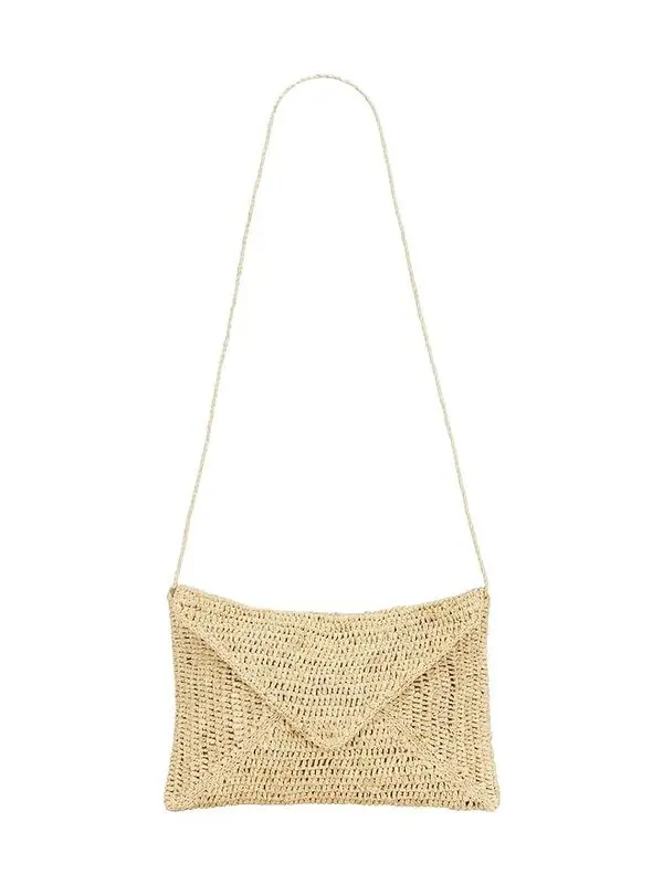 Hat Attack Emmie Envelope Clutch - Natural