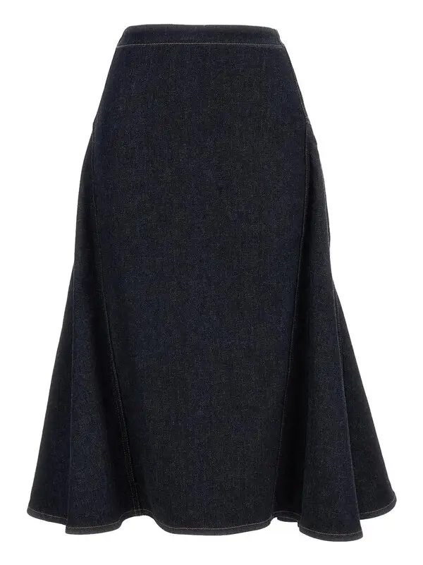 Jacquemus La Jupe De-nimes Denim Skirt - Blue