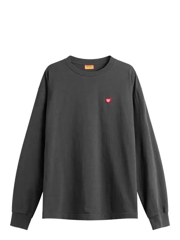 HUMAN MADE Dog Overalls Long Sleeve T-shirt - Black