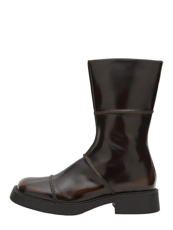 MIISTA Dahlia Ankle Boots - Brown