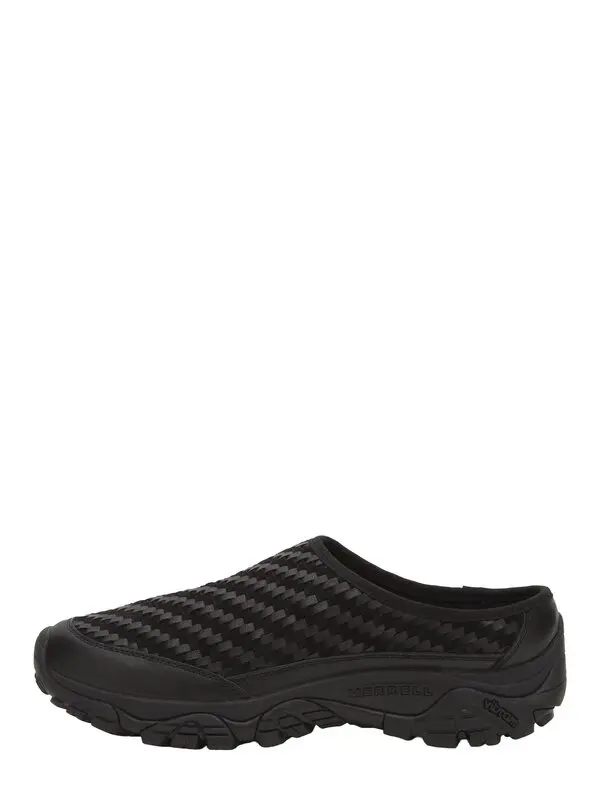 Merrell Moab Slide 2 Leather Woven Se - Black