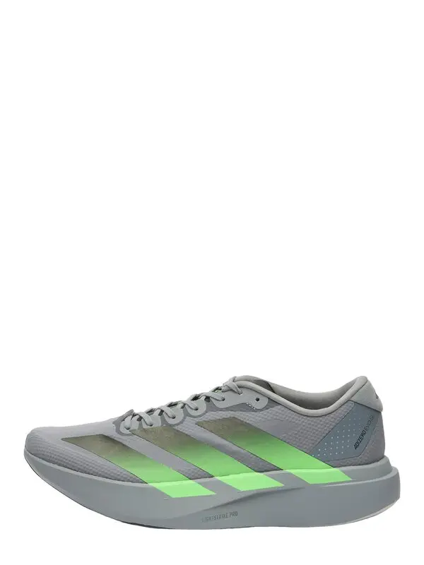 ADIDAS RUNNING Adidas Adizero Adios Evo Sl Woven Sneakers - Grey/screaming Green/carbon