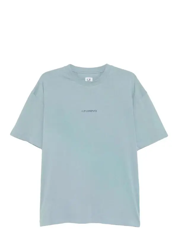 C.P. COMPANY Logo T-shirt - Blue