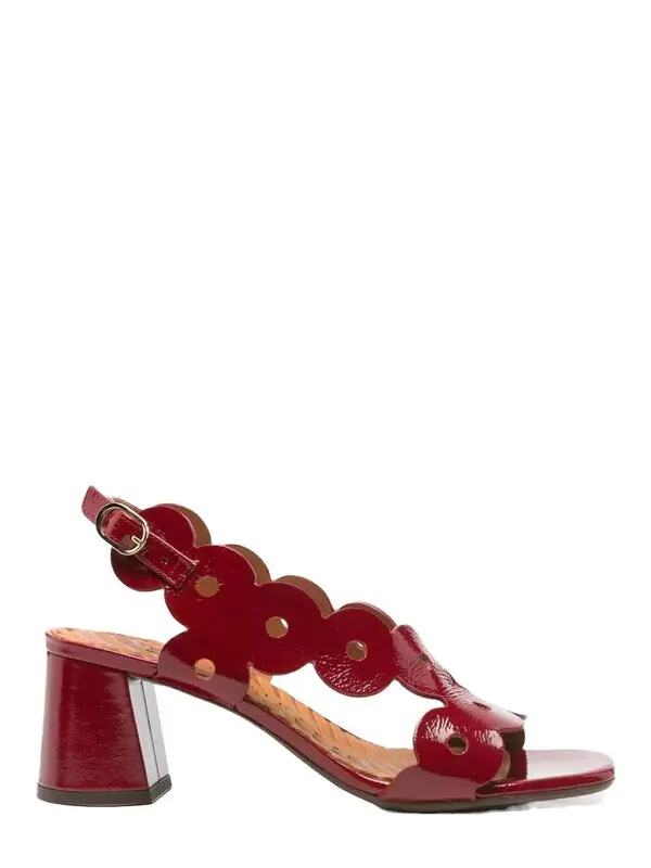 Chie Mihara Cutout Sandals - Red