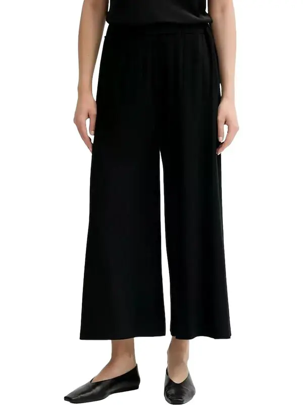 Marc O'polo Wide-cut Trousers - Black