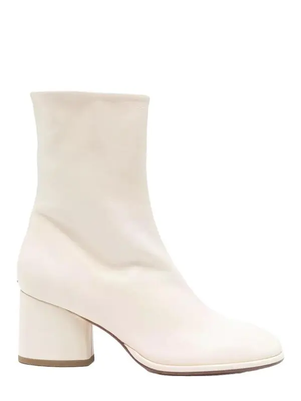 AeydĒ Ayla Round-toe Boots - Neutrals