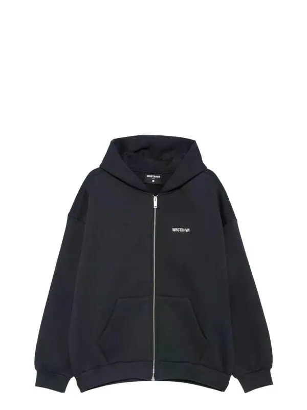 WRSTBHVR Diago V2 Zip-up Hoodie - Blue