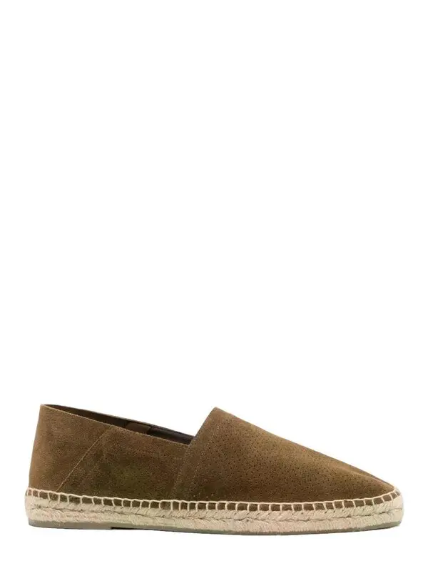 TOM FORD Suede Espadrilles - Brown
