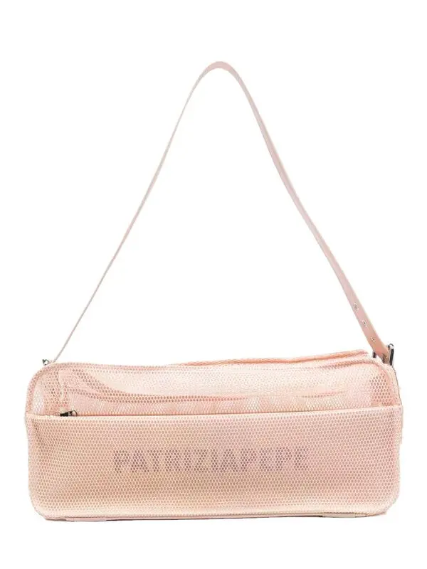 Patrizia Pepe Mesh Crossbody Bag - Pink