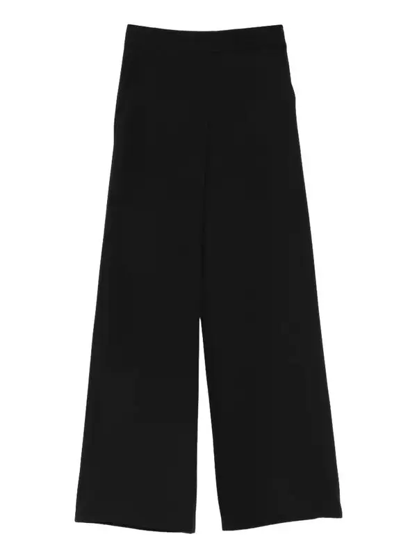 Patrizia Pepe Palazzo Trousers - Black