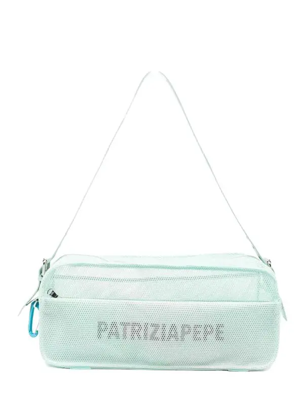 Patrizia Pepe Mesh Shoulder Bag - Green