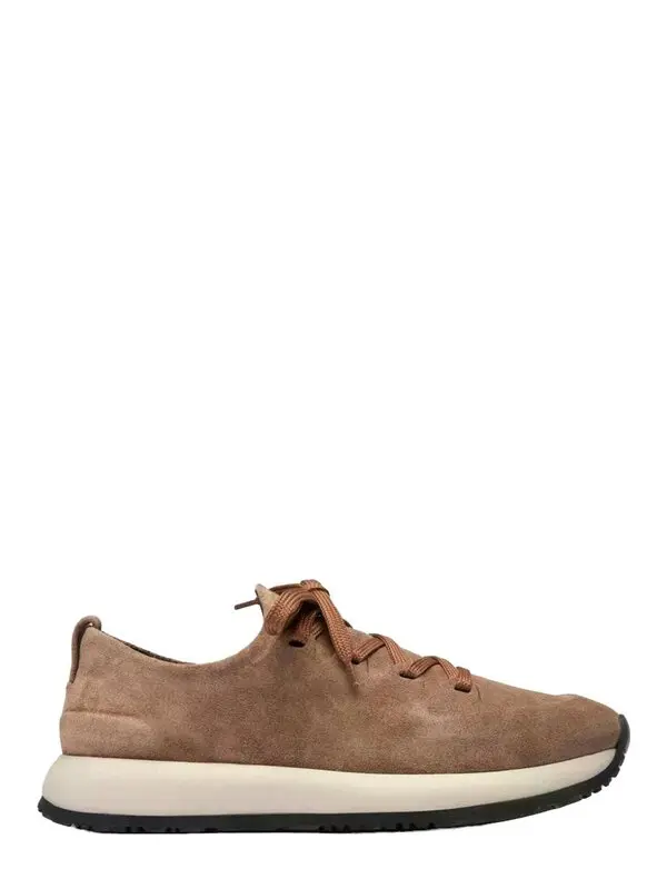 Officine Creative Entire 101 Leather Sneakers - Brown