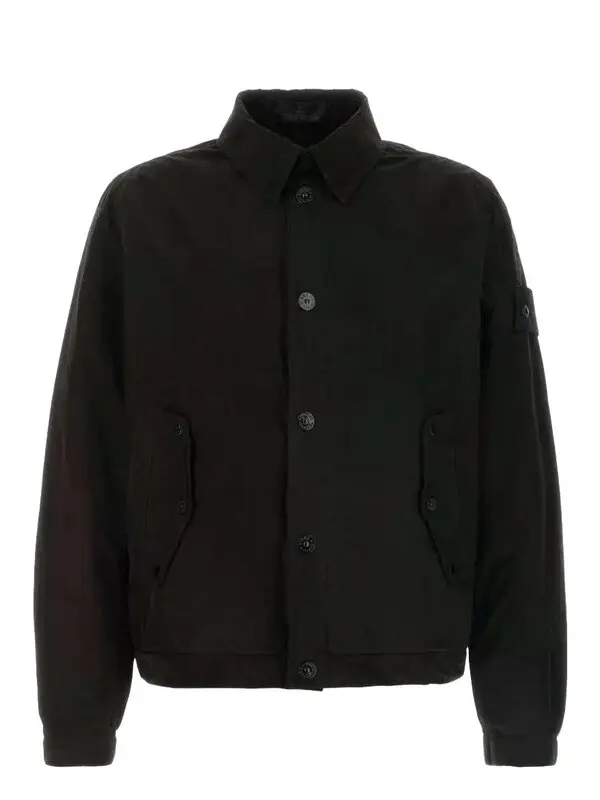 Stone Island Button Pocket Jacket - Black