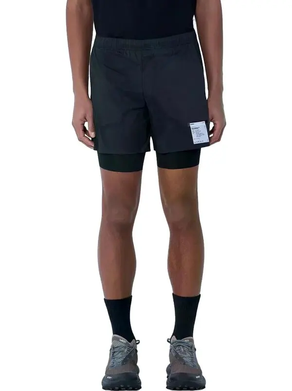 Satisfy Elasticated Waistband Compression Shorts - Black