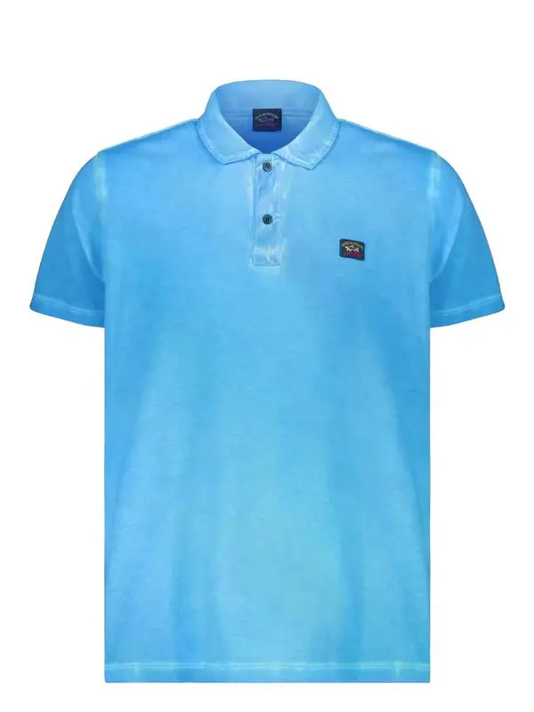 Paul & Shark Short-sleeve Polo Shirt - Blue