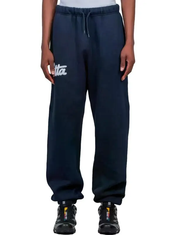PATTA Chenille Logo Trousers - Blue