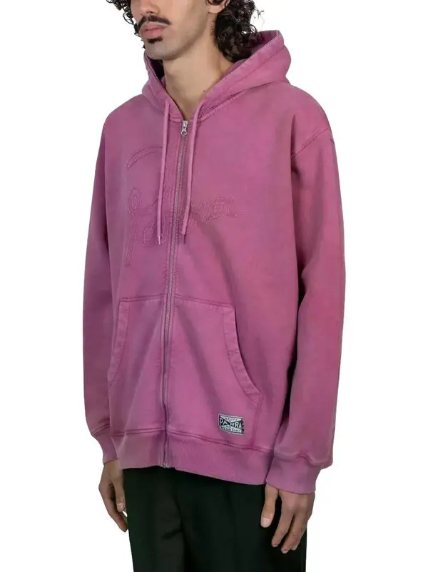 PARRA Zip Hooded Sweatshirt - Purple