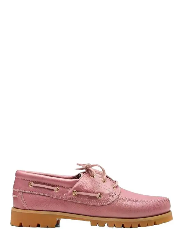 VINNY'S Aztec Boat Shoes - Pink
