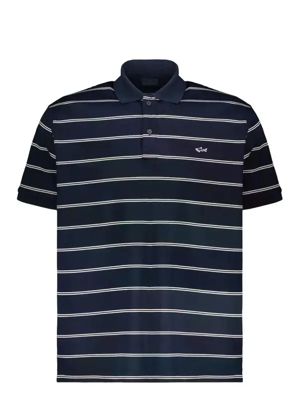 Paul & Shark Short-sleeve Polo Shirt - Blue