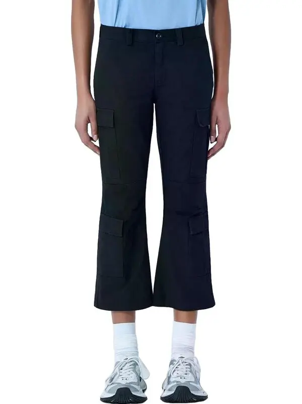 Balenciaga Capri Cargo Trousers - Black