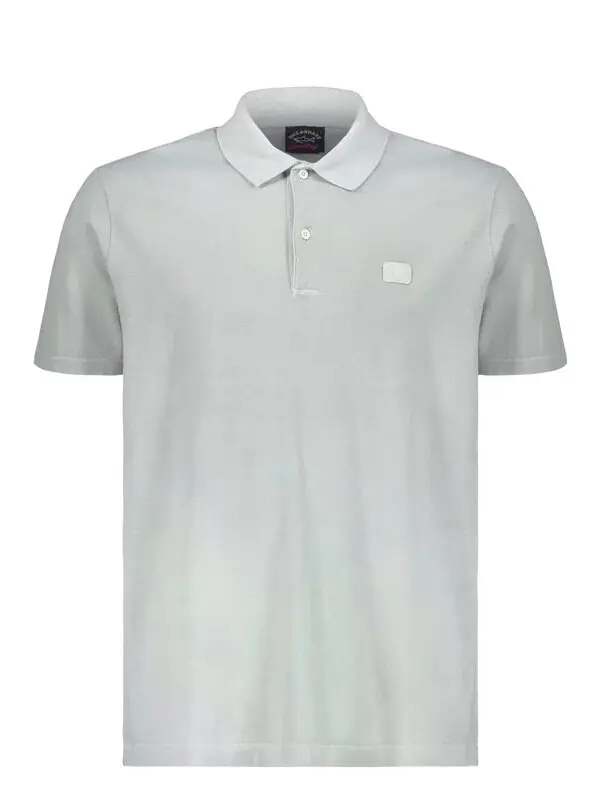 Paul & Shark Buttoned Polo Shirt - Grey
