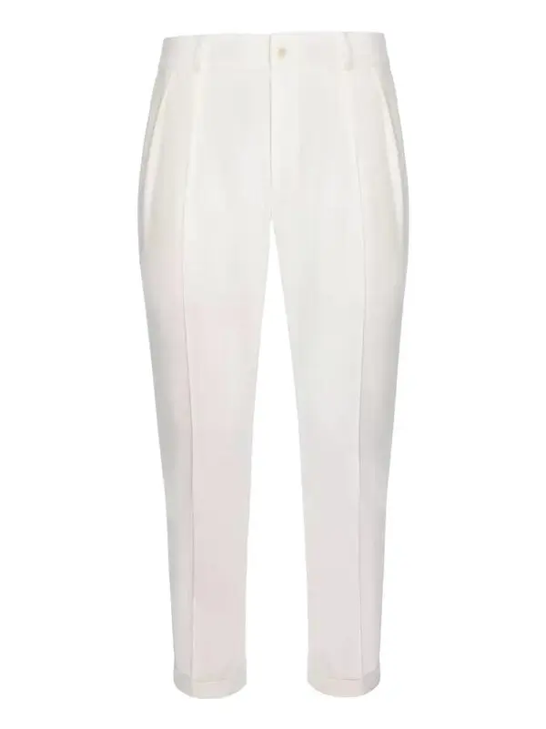 HAMZA Tapered Trousers - White