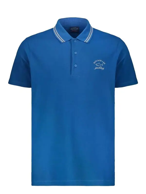 Paul & Shark Short-sleeve Polo Shirt - Blue