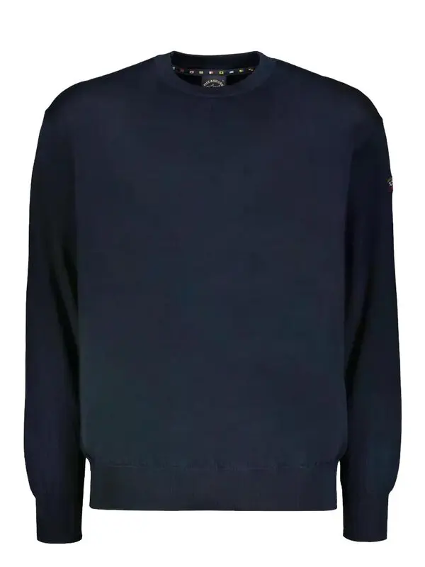 Paul & Shark Long-sleeve Round-neck Sweater - Blue