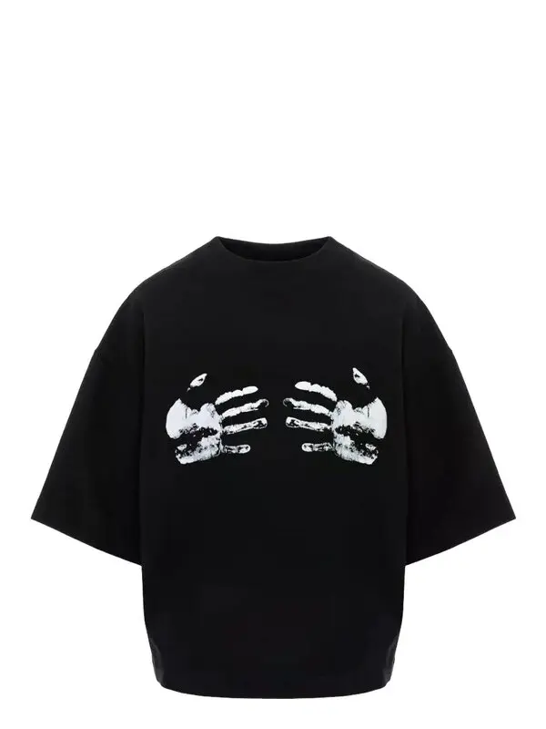HAMZA Printed T-shirt - Black