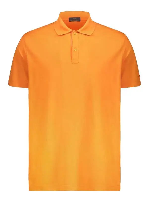 Paul & Shark Buttoned Polo Shirt - Orange