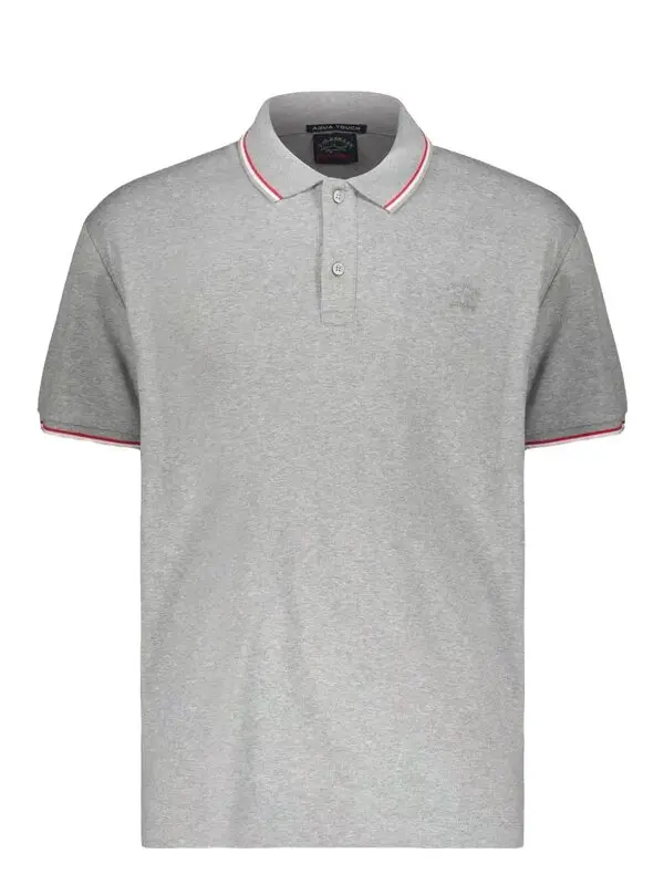 Paul & Shark Short-sleeve Polo Shirt - Grey