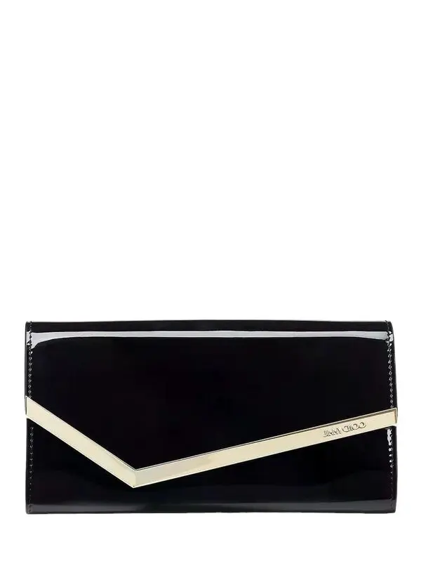 JIMMY CHOO Emmie Chain-strap Clutch Bag - Black