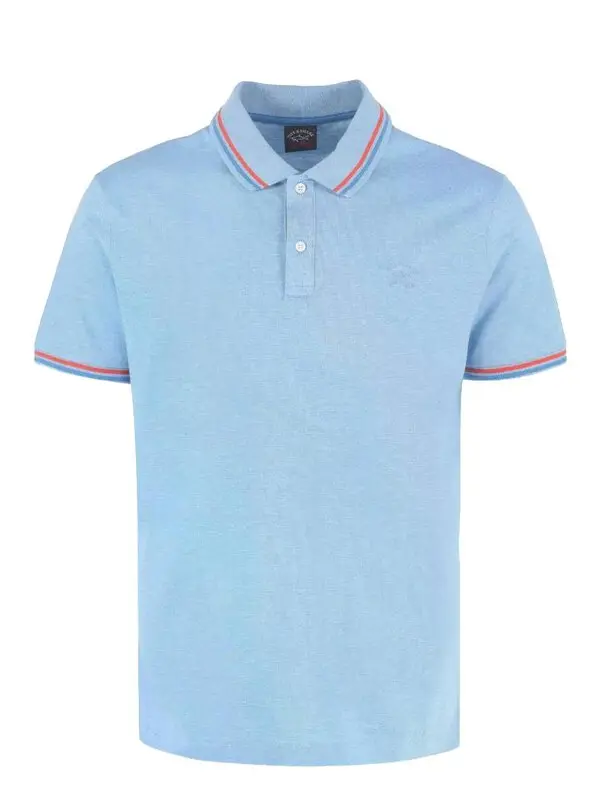 Paul & Shark Short-sleeve Polo Shirt - Blue