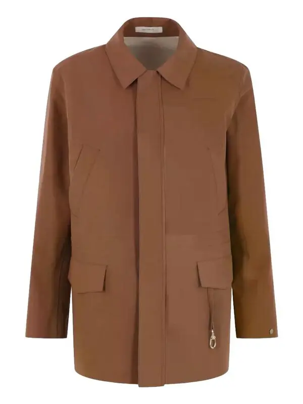 UMIT BENAN Country Drawstring-waist Jacket - Brown