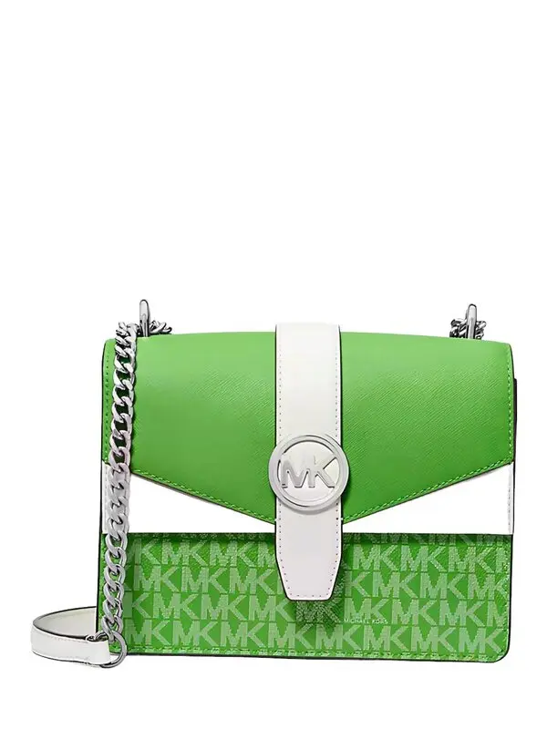 Michael Kors Flap Cross Body Bag - Green