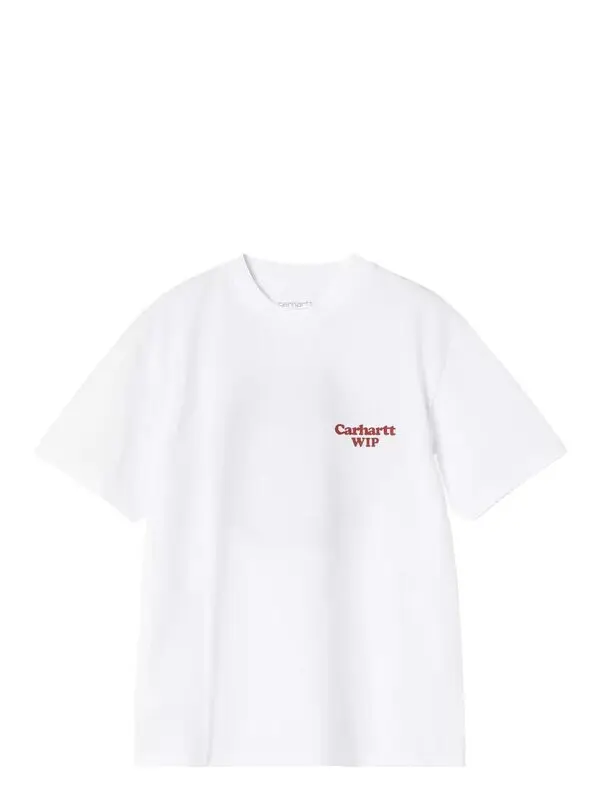 Carhartt Work In Progress Spoiled Apple-motif T-shirt - White