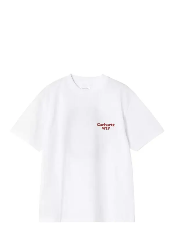 Carhartt Work In Progress Spoiled Apple-motif T-shirt - White