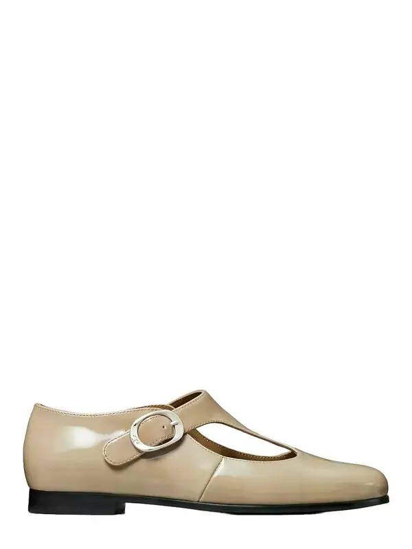 Tory Burch T-strap Ballet Flats - Neutrals