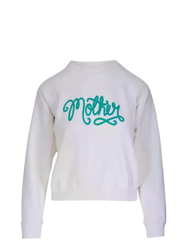 MOTHER Raglan-sleeve Sweatshirt - White