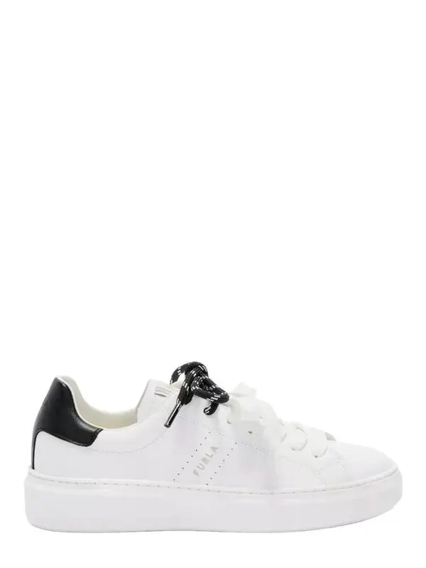 Furla Lace-up Sneakers - White