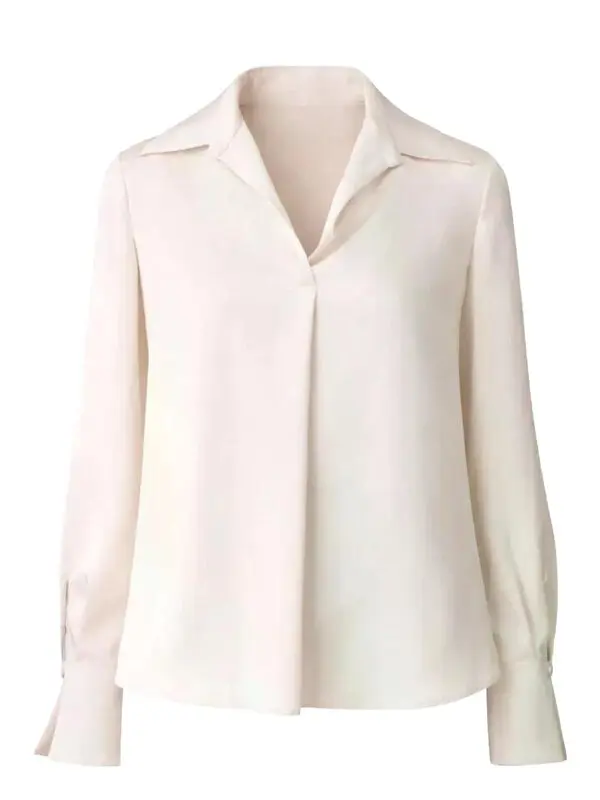 Claudie Pierlot Spread-collar Blouse - Neutrals